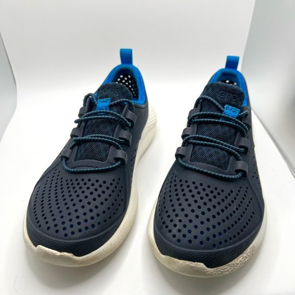 CROCS | Shoes | Crocs Literide Pacer Sneaker Shoe Style 2601 Navy Blue ...